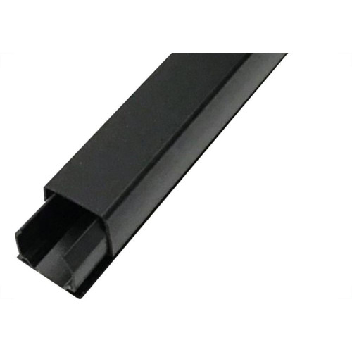 Sistema Perlex Preta (Canaleta 10X10X2) Com Adesivo 2610Prdf - Kit C/25 Sistema Perlex Preta (Canaleta 10X10X2) Com Adesivo 2610Prdf - Kit C/25